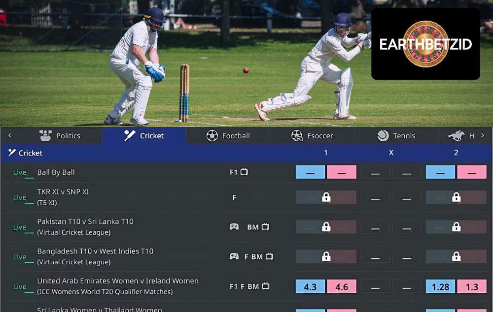 Earthbetz – India’s Leading Cricket Betting Platform